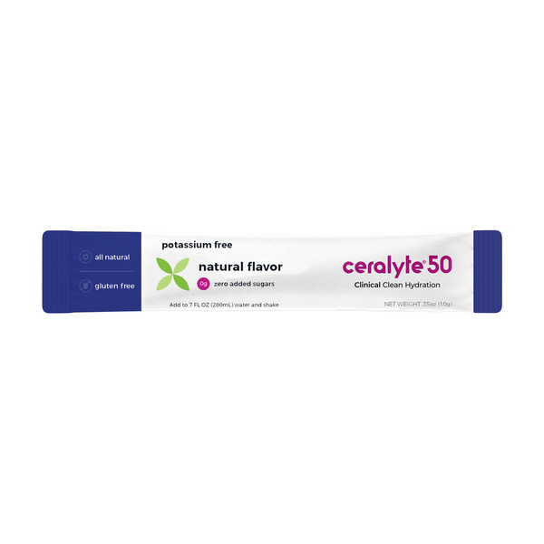 Ceralyte 50 Potassium-Free | 10g Stick Hydration Powder | All Natural ...